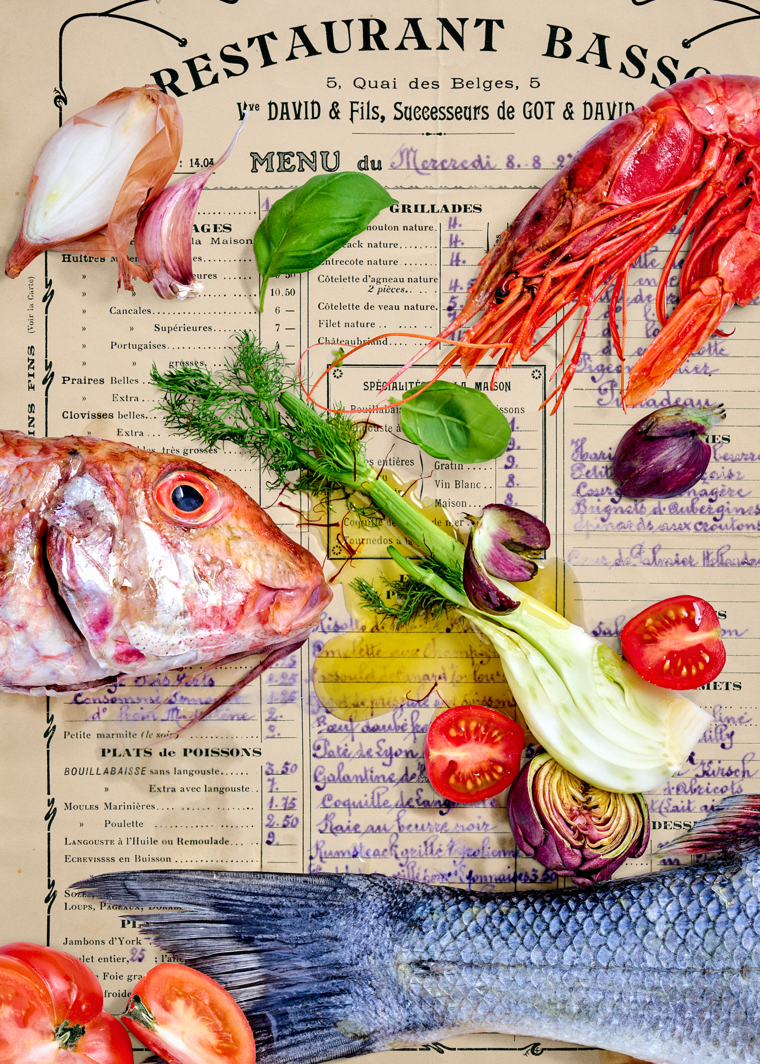 Bouillabaisse Rezept – klassische Fischsuppe mit Rouille